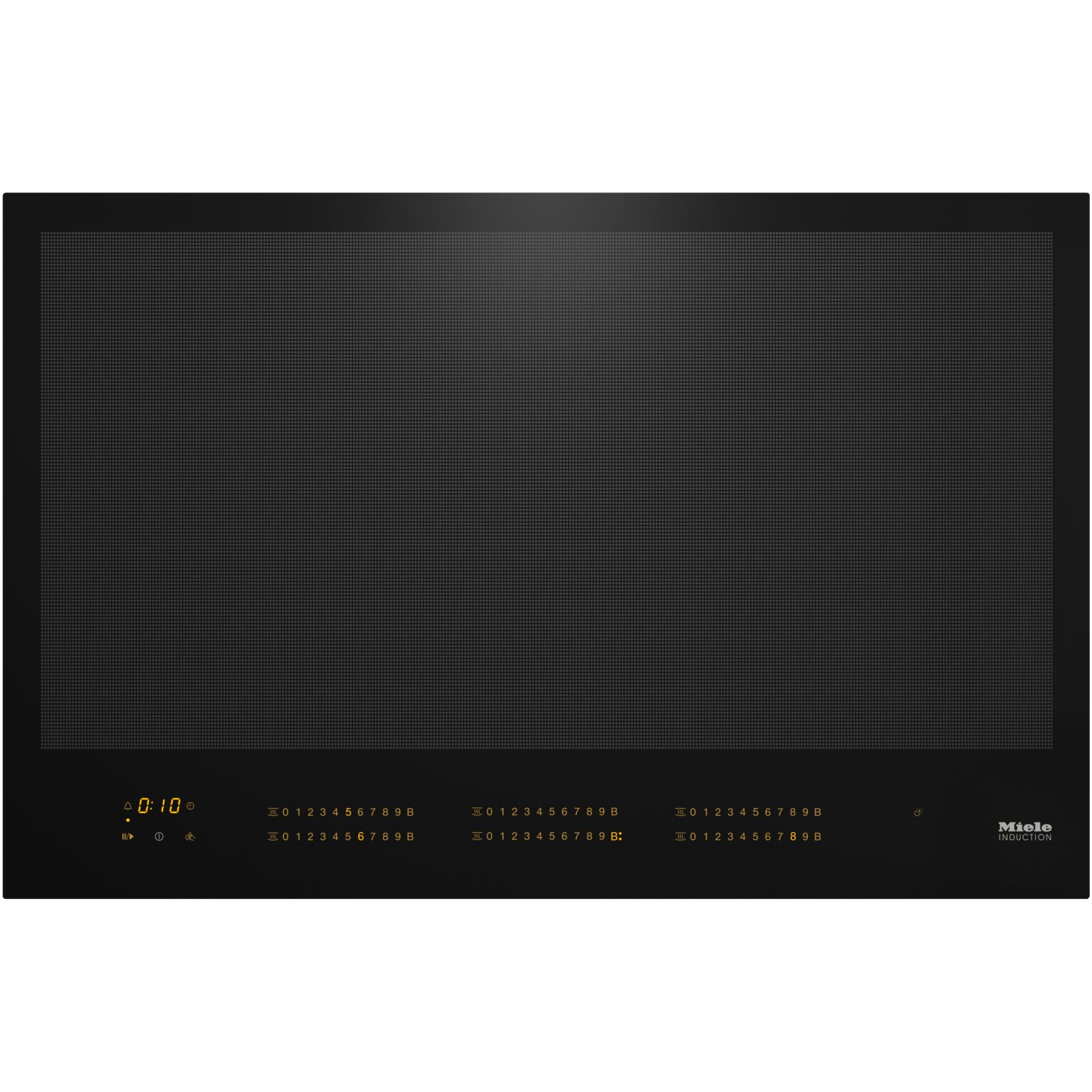 KM 7678 FL Miele Built-in Electric Cooker Hob in Black - Thain Appliances