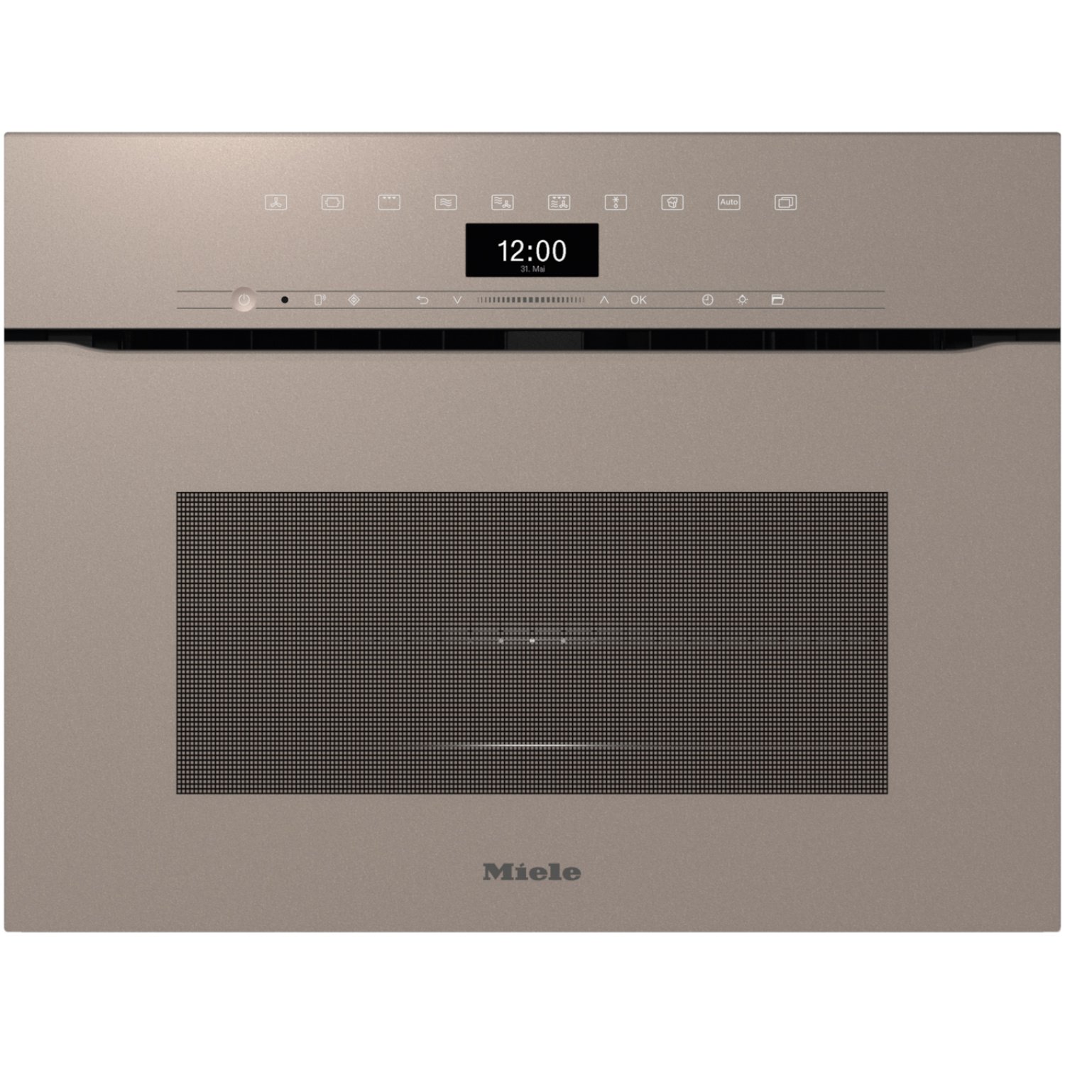 H 7440 BMX Miele Handleless microwave combination oven - Thain Appliances